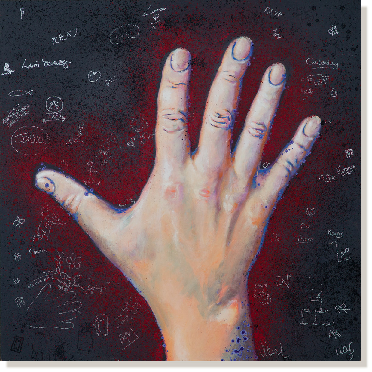 The Artists Hand - Mark Welland - Artist